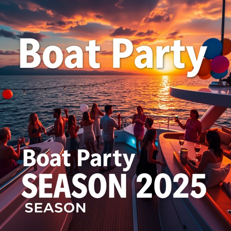 Boat Party Europe 2025: Unforgettable Parties on the Water